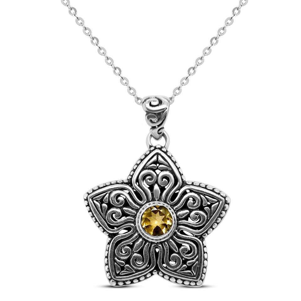 Pandantiv Argint cu Citrin - Babilonya