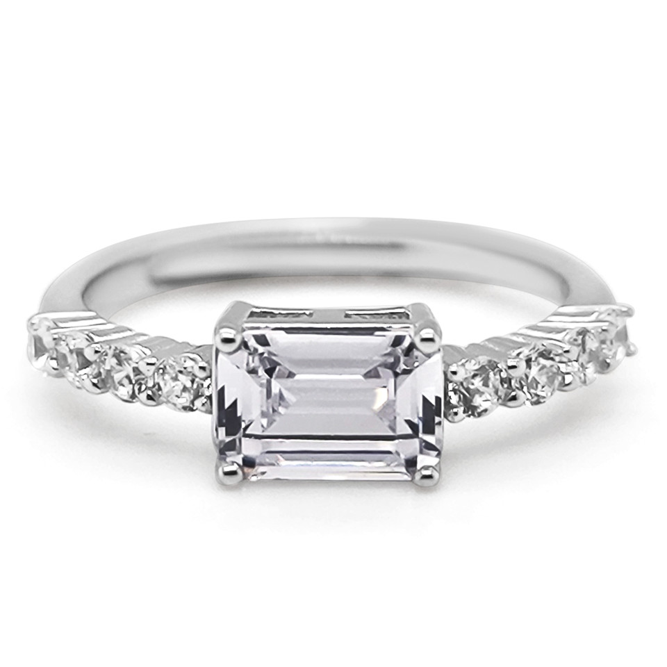 Inel Argint cu Swarovski - Babilonya