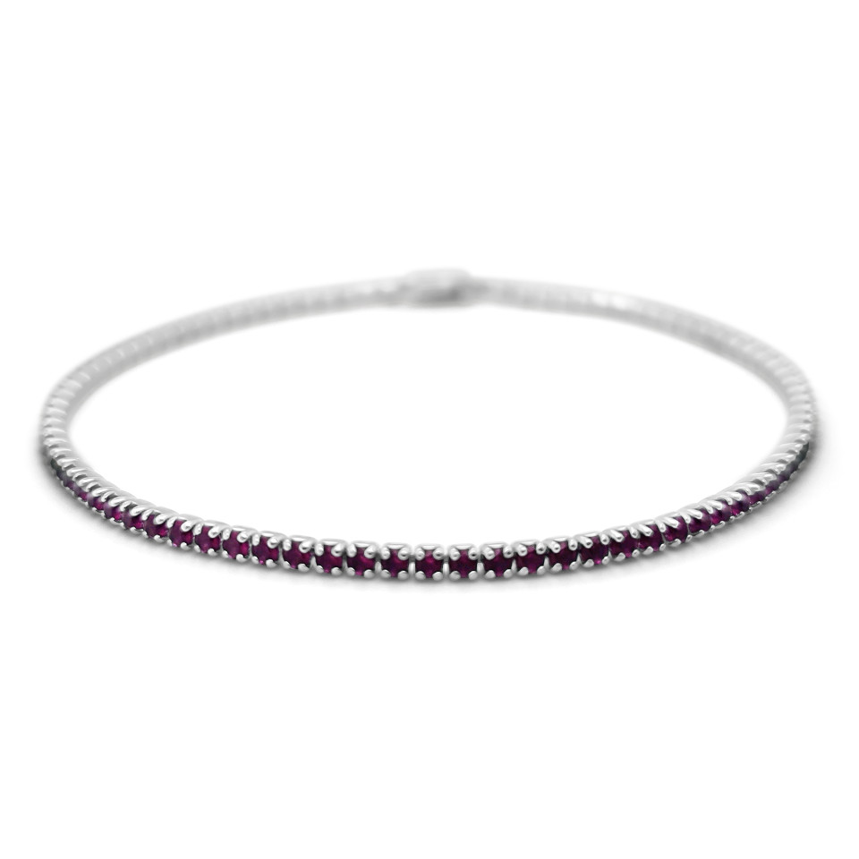 Brățară Tennis Argint cu Swarovski - Babilonya