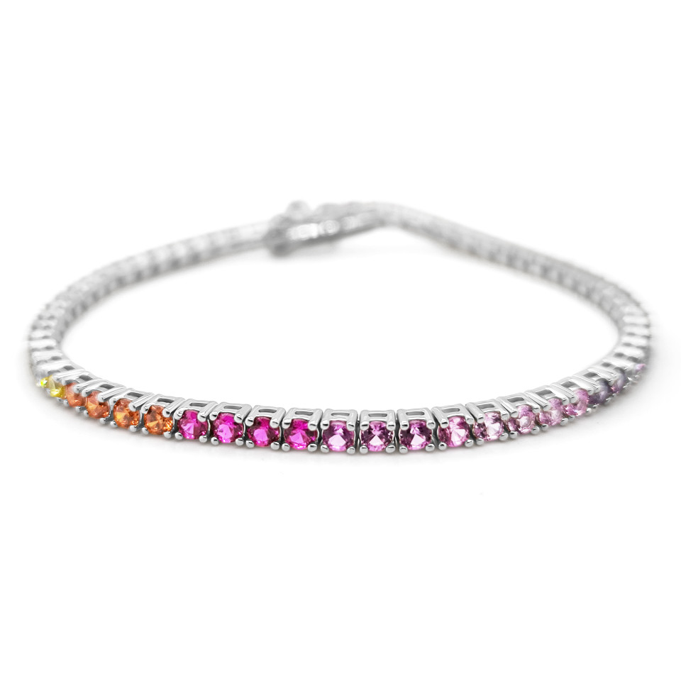 Brățară Tennis Argint cu Swarovski - Babilonya